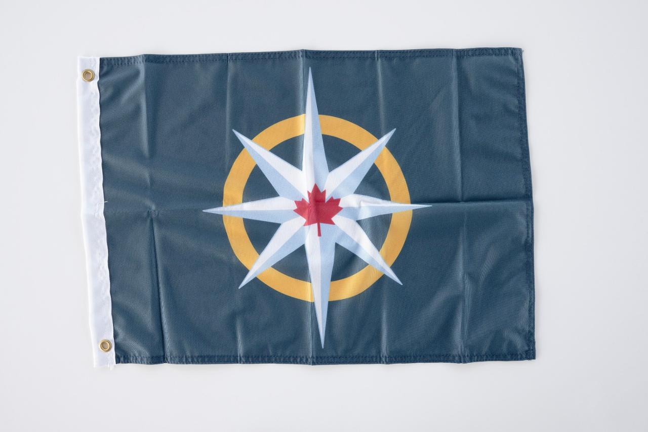 Compass Rose Flag Flown on Quest Expedition | Powered by Givergy